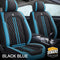 Black & Blue Car Seat Covers | UltraCarMats.com